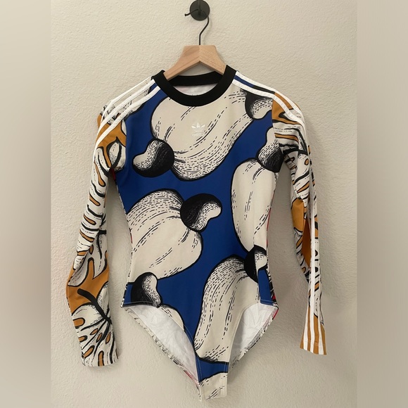 FARM Rio | Other | Farm Rio Adidas Leotard Bodysuit | Poshmark